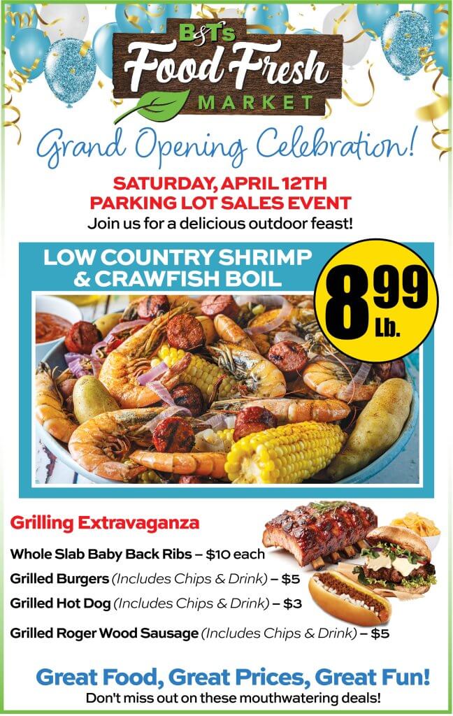 Athen's Grand Opening - B&T's Food Fresh Market